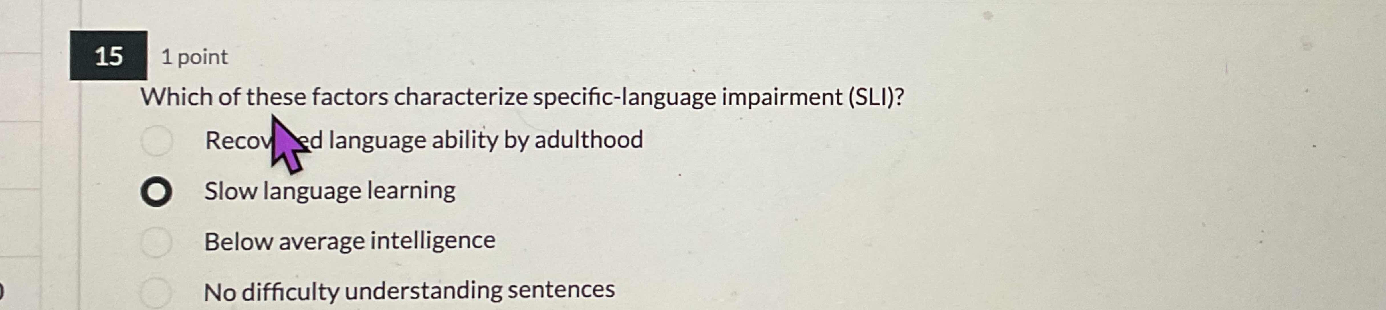 Solved 151 ﻿pointWhich of these factors characterize | Chegg.com