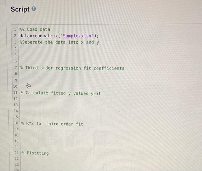 Solved You Are Given A Set Of Data To Analyze The Commands