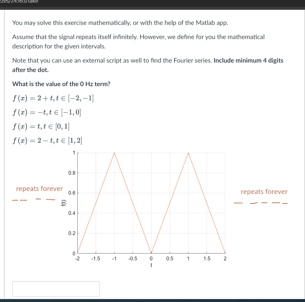 Solved You may solve this exercise mathematically, or with | Chegg.com