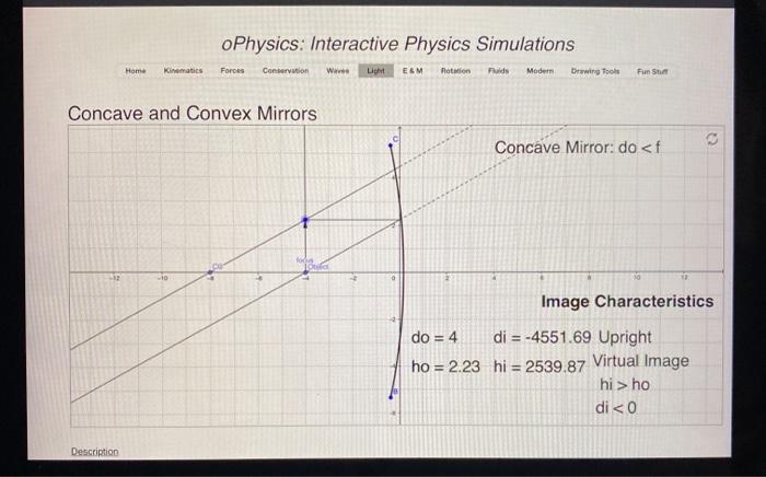 Solved oPhysics: Interactive Physics Simulations EAM | Chegg.com