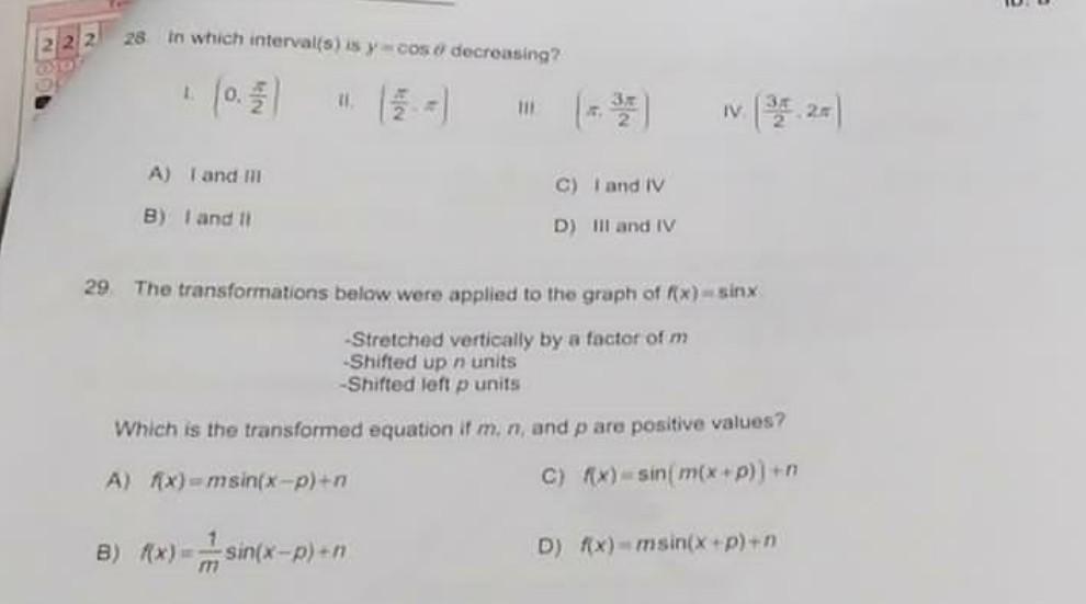 Solved 2829 give just answer no explanation NEEDED Need 100% | Chegg.com