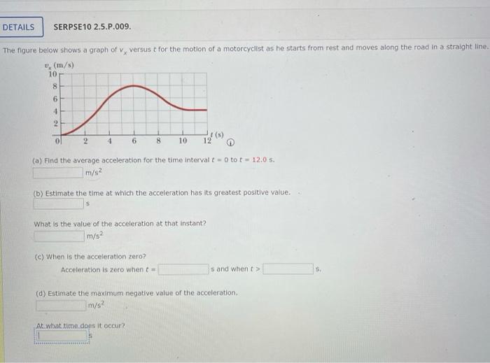 Solved DETAILS SERPSE10 2.5.P.009. The figure below shows a | Chegg.com
