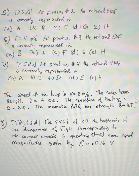 Solved In fig 3 bebw, a square conducting loop moves with | Chegg.com