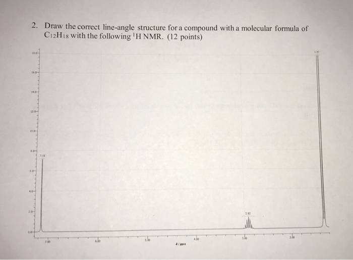 Solved 2. Draw the correct line-angle structure for a | Chegg.com