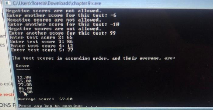 Solved Write A Program That Dynamically Allocates An Array 3673