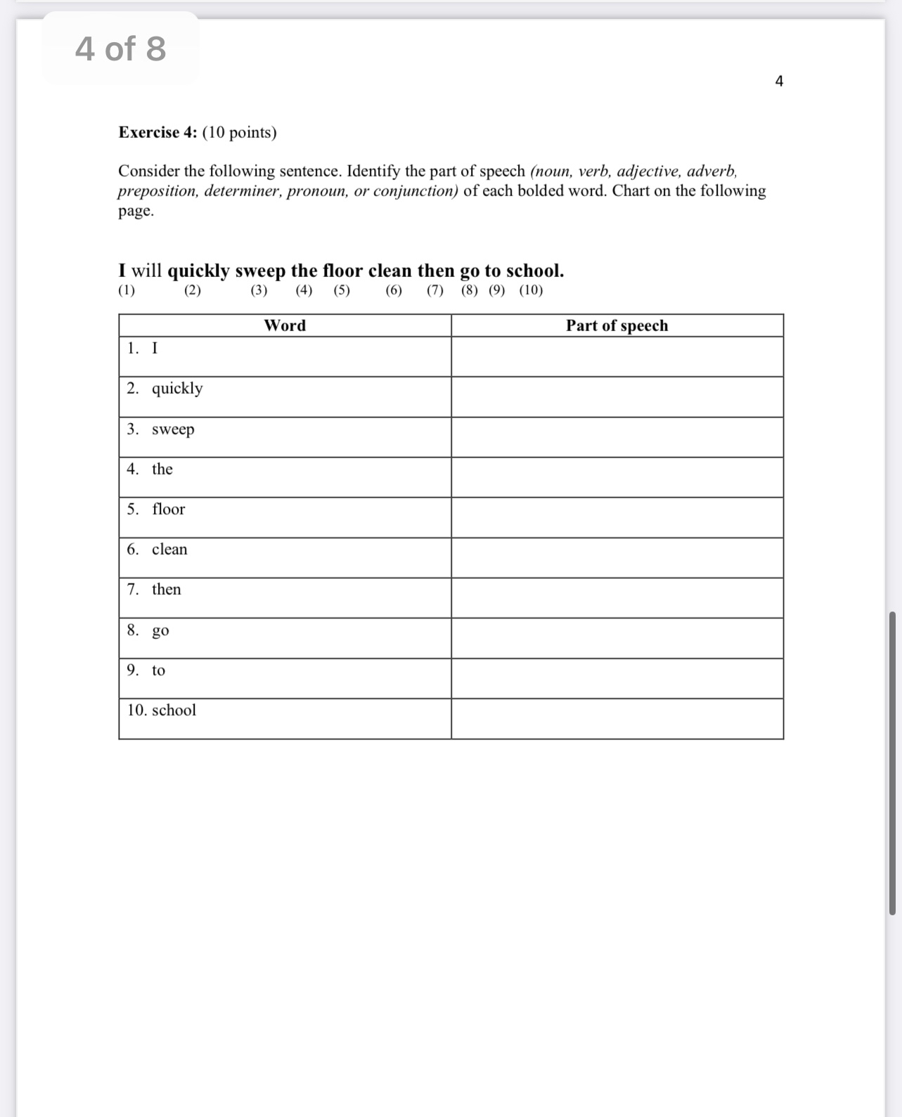 4 of 84Exercise 4: (10 points)Consider the | Chegg.com 4 of 84Exercise 4: (10 points)Consider the | Chegg.com