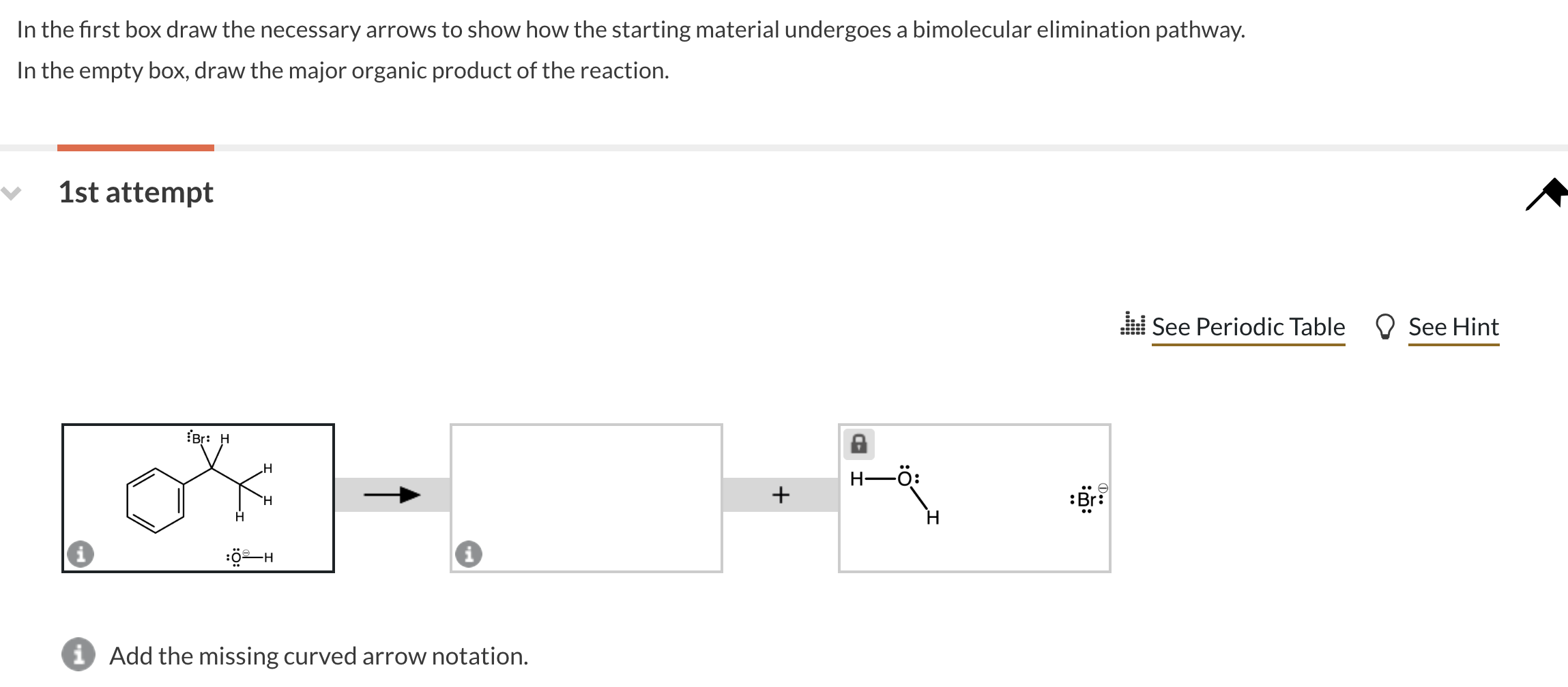 Solved In the first box draw the necessary arrows to show | Chegg.com