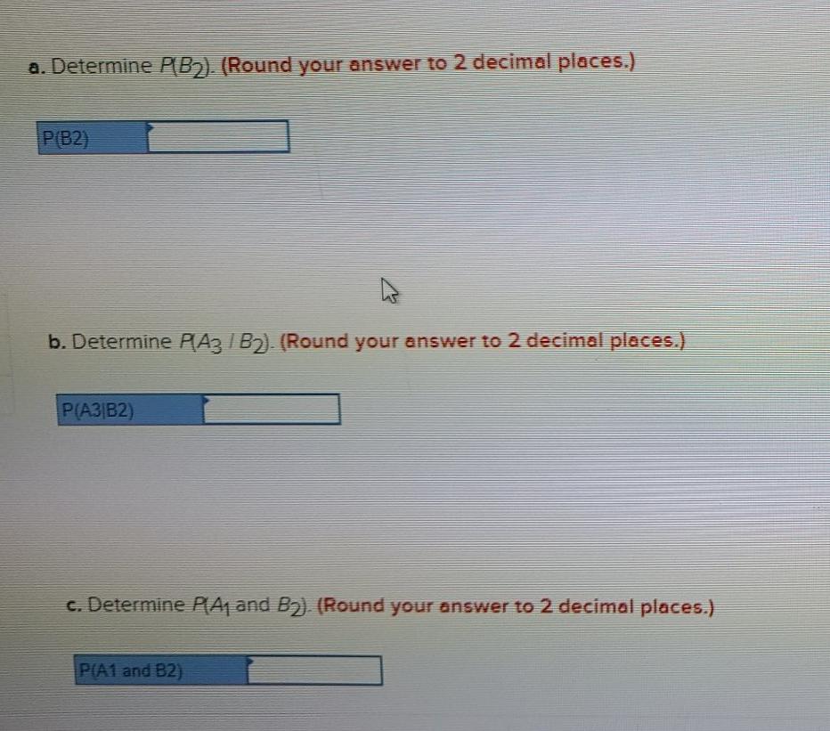 Solved Refer to the following table. First Event Total 15 | Chegg.com