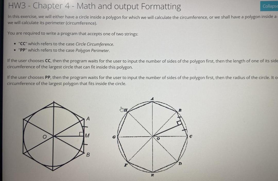 Solved HW3 - Chapter 4 - Math and output Formatting Collapse | Chegg.com