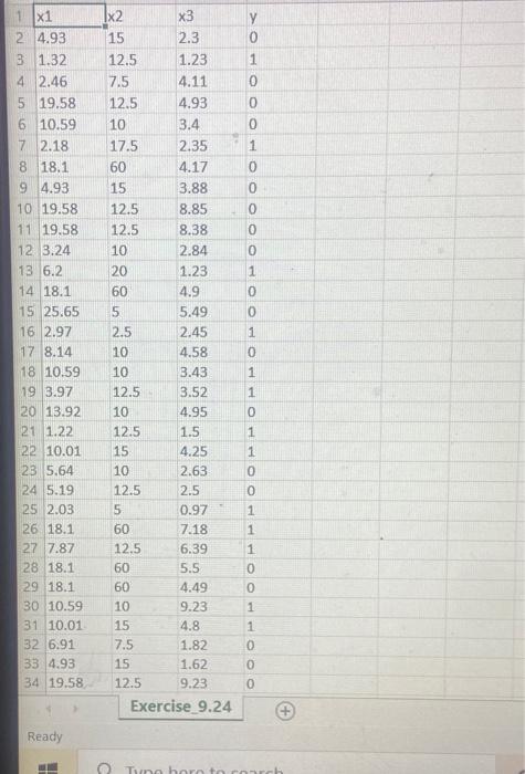 Solved Exercise 9 24 Algo Using Analytic Solver For