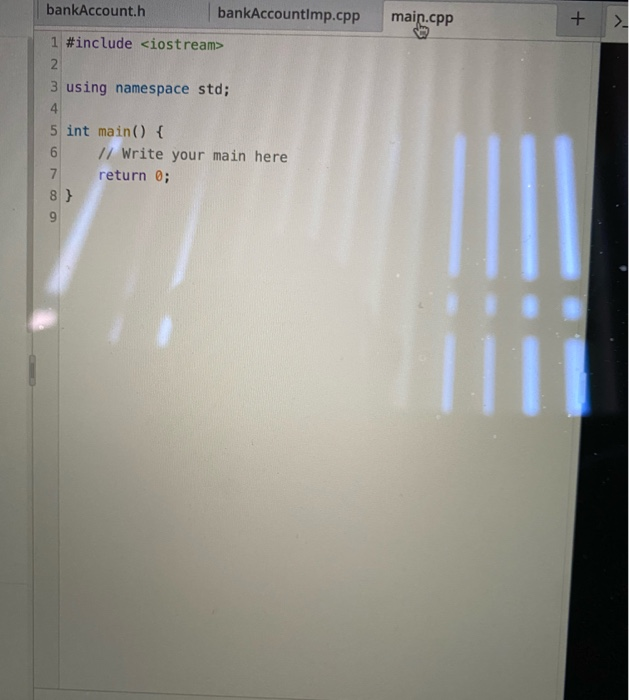 Solved E MISLI UCCIONS if Instructions Define the class | Chegg.com