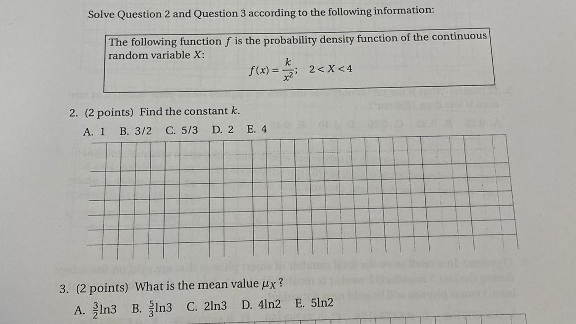 Solved Solve Question 2 and Question 3 according to the | Chegg.com