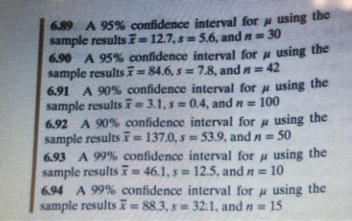 Solved SKILL BUILDER 1 In Exercises 6.89 to 6.94, use the | Chegg.com