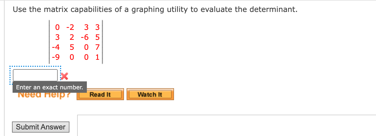 Solved Use the matrix capabilities of a graphing utility to | Chegg.com