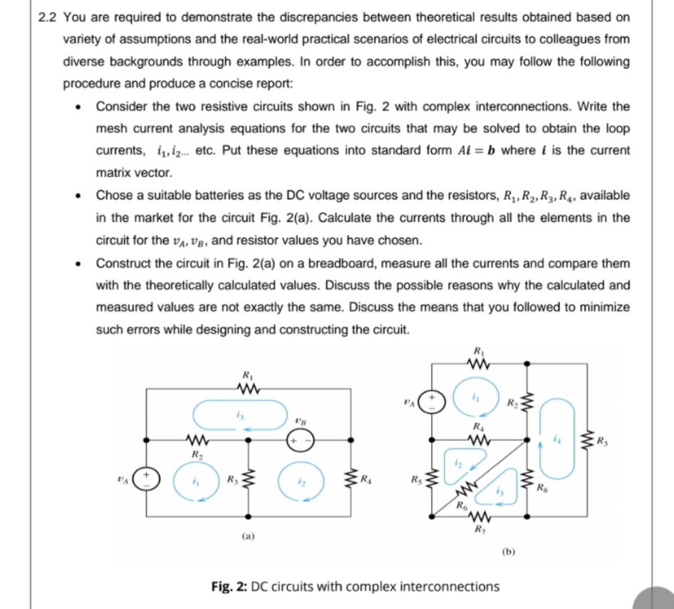 2.2 ﻿You are required to demonstrate the | Chegg.com