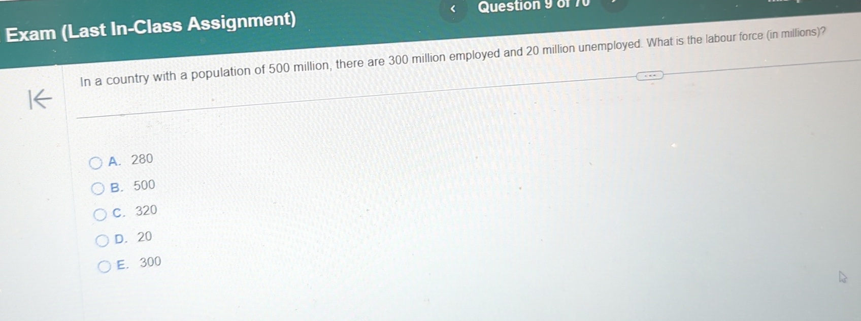 Solved Exam (Last In-Class Assignment)Question :In a country | Chegg.com