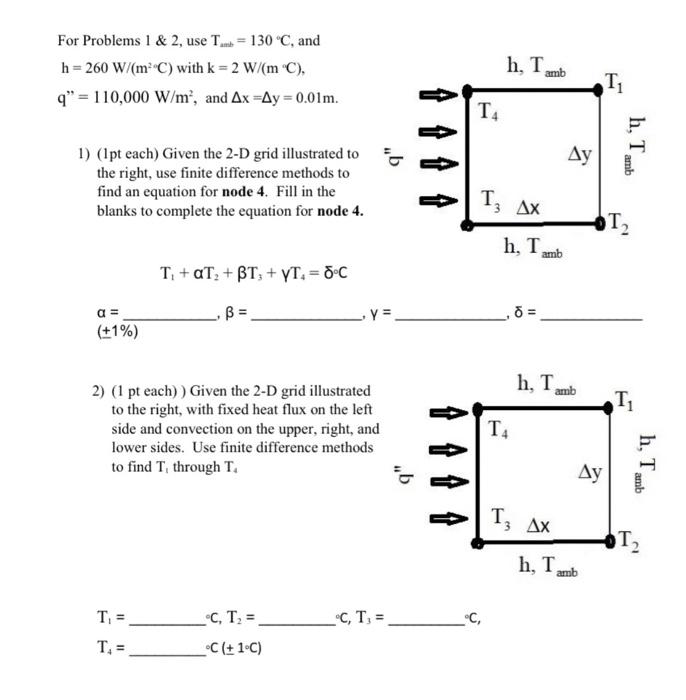 Solved Use finite difference methods to find | Chegg.com