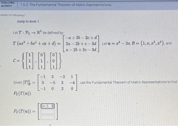Solved CHALLENGE ACTIVITY 7.6.2: The Fundamental Theorem of | Chegg.com