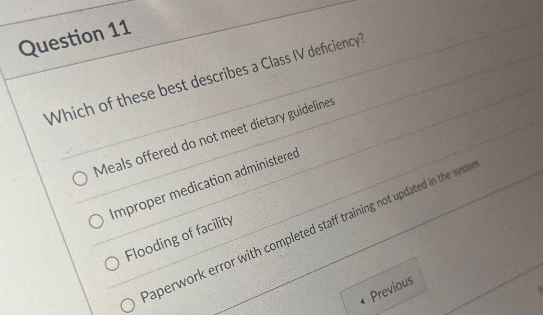 Solved Question 11Which of these best describes a class 1V | Chegg.com