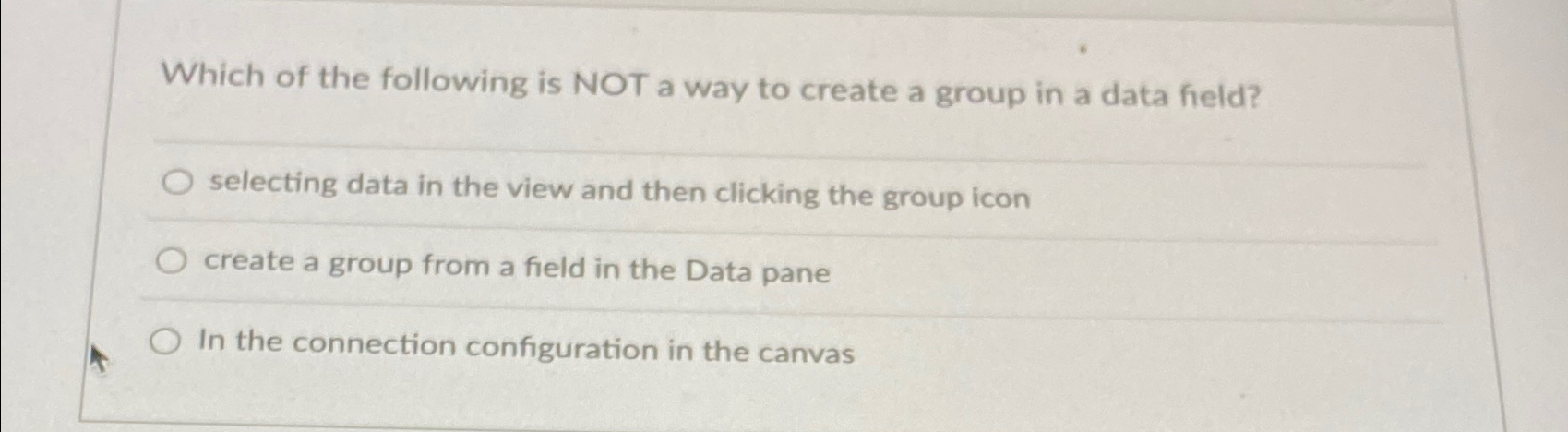 Solved Which of the following is NOT a way to create a group | Chegg.com