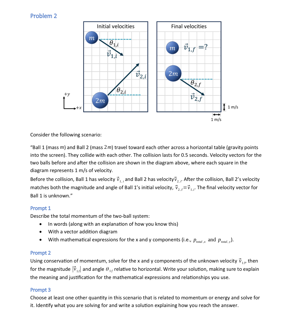 Solved Problem 2Consider the following scenario:"Ball | Chegg.com