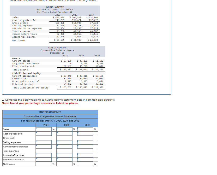 Solved Complete the below table to calculate income | Chegg.com