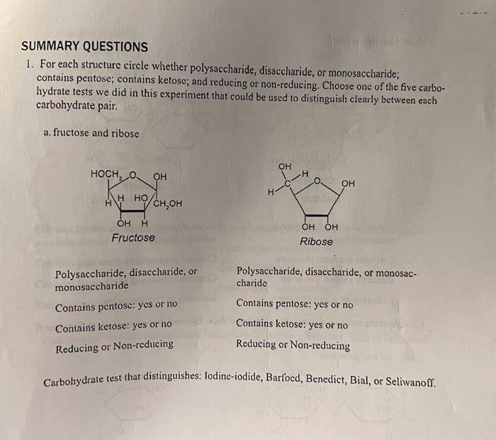 Solved b. sucrose and lactose Lactose Polysaccharide, | Chegg.com