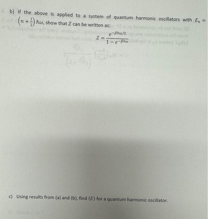 Solved 1. Einstein Solid According to statistical mechanics, | Chegg.com