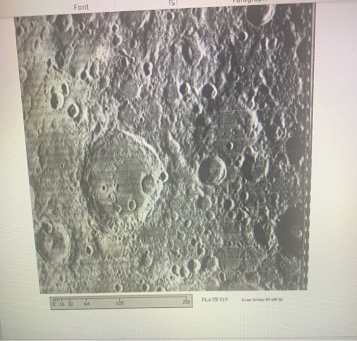 Crater Counting Exercise о Your assignment is to | Chegg.com
