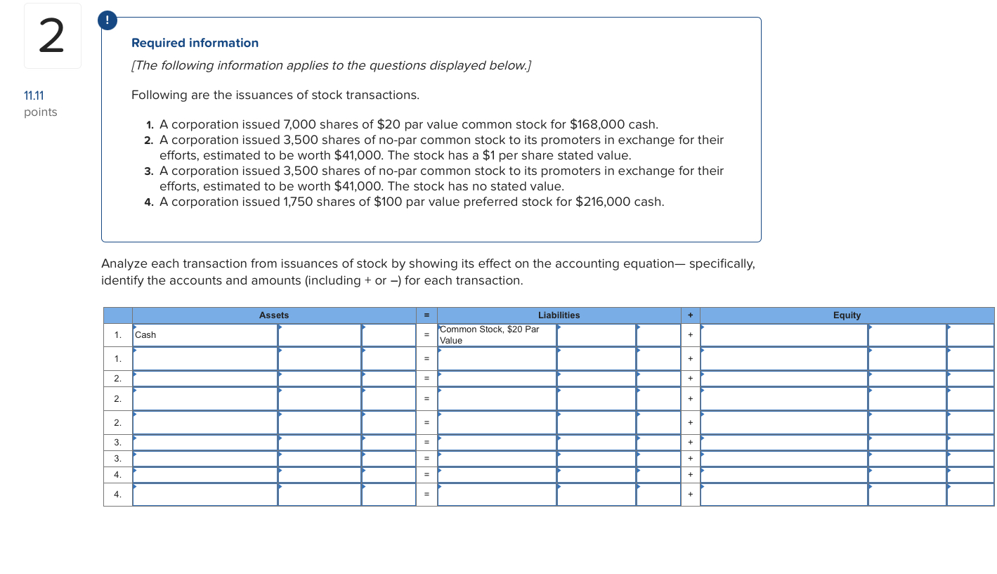 Solved Required information[The following information | Chegg.com