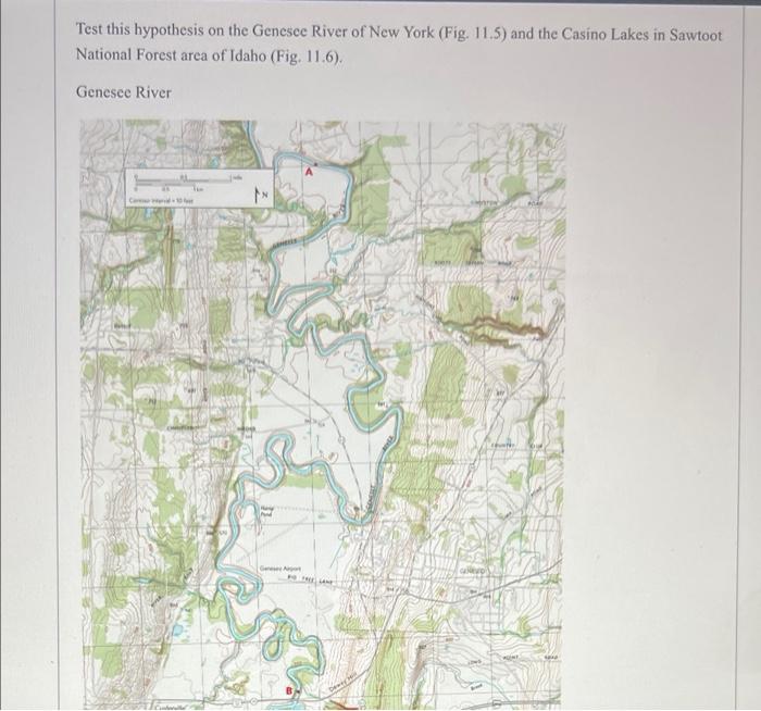 EXERCISE 11.2: Why Some Streams Meander but Others | Chegg.com