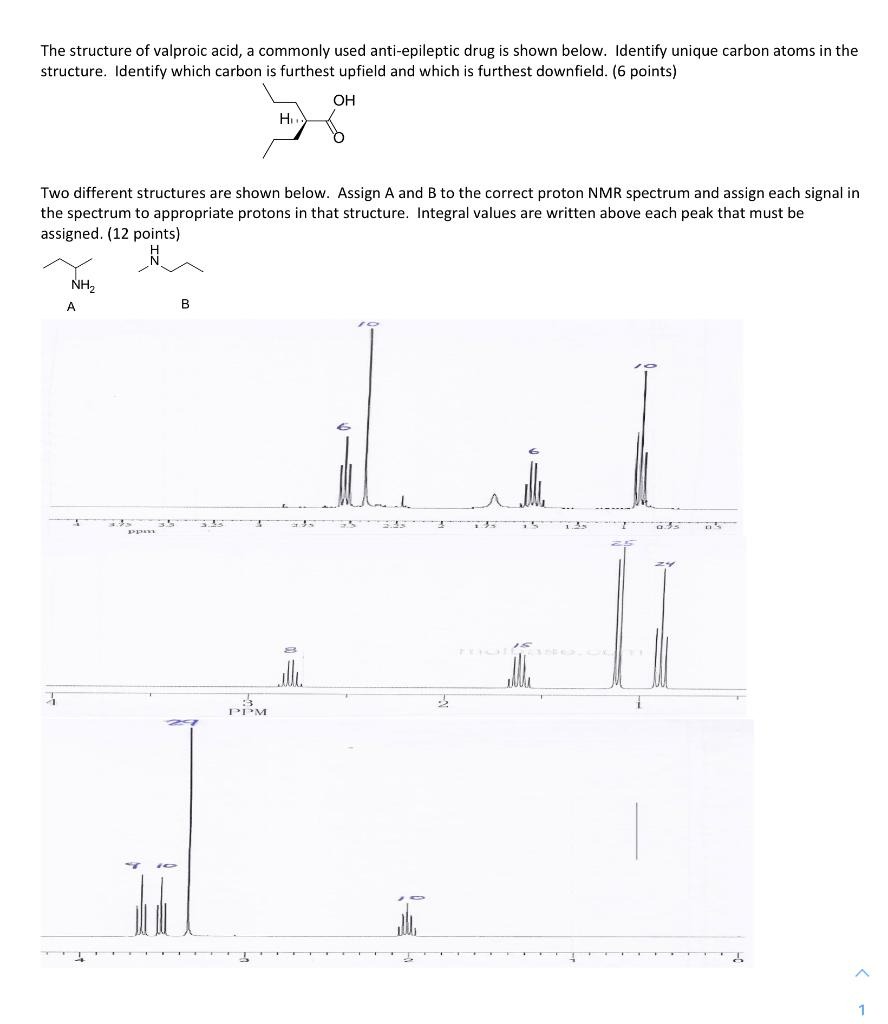 Solved show working, step by step please The structure of | Chegg.com