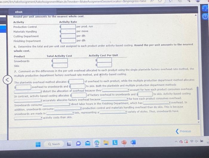 Solved Allocate overhead using a single plantwide rate, | Chegg.com