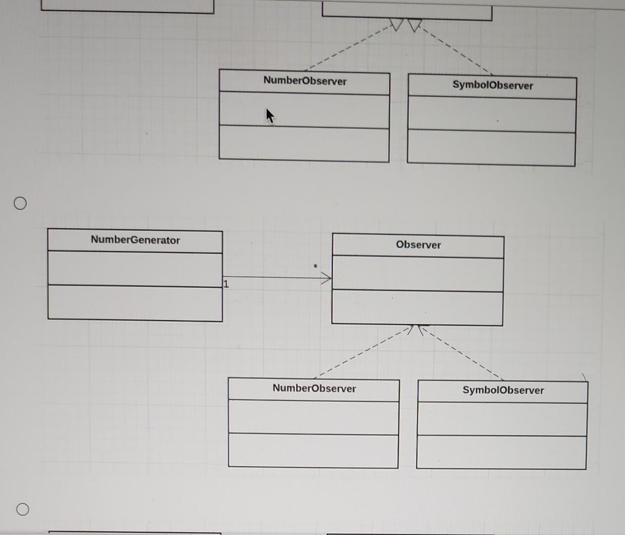 Solved Select the correct class diagram for the following | Chegg.com