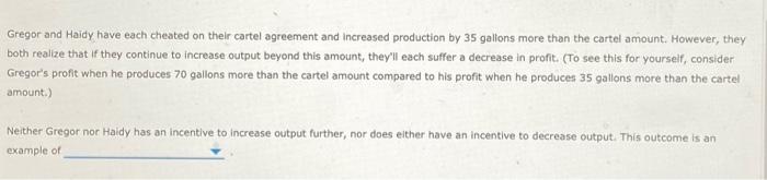 Solved 3. Breakdown of a cartel agreement Consider a town in | Chegg.com