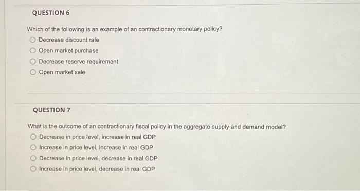 Solved Which of the following is an example of an | Chegg.com
