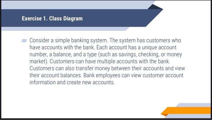 Solved Consider a simple banking system. The system has | Chegg.com