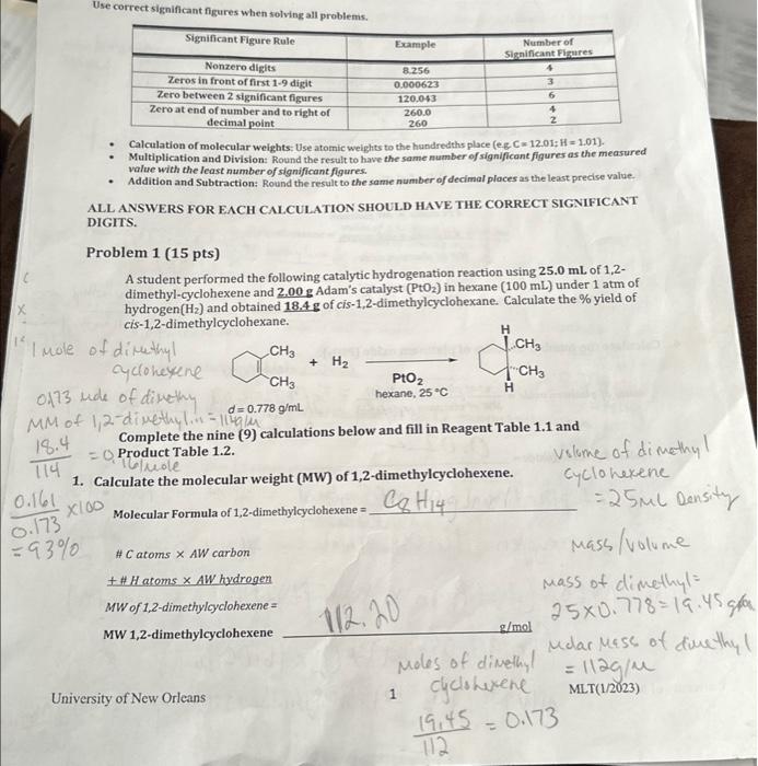 Solved can you fill out table and it clear ? to make sure if | Chegg.com