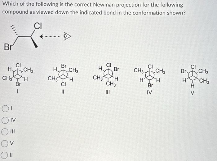Solved Which of the following is the correct Newman | Chegg.com