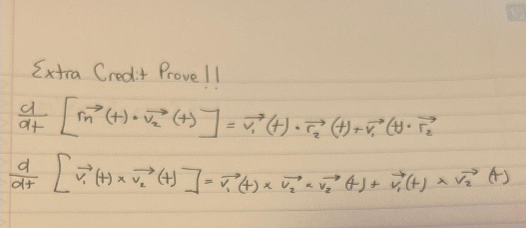 Solved Extra Credit Prove | Chegg.com