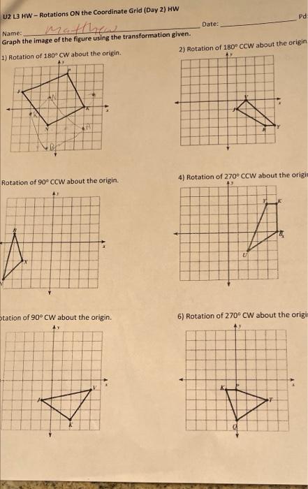 Solved Exercise 2 - Given quadrilateral DEFG with vertices | Chegg.com