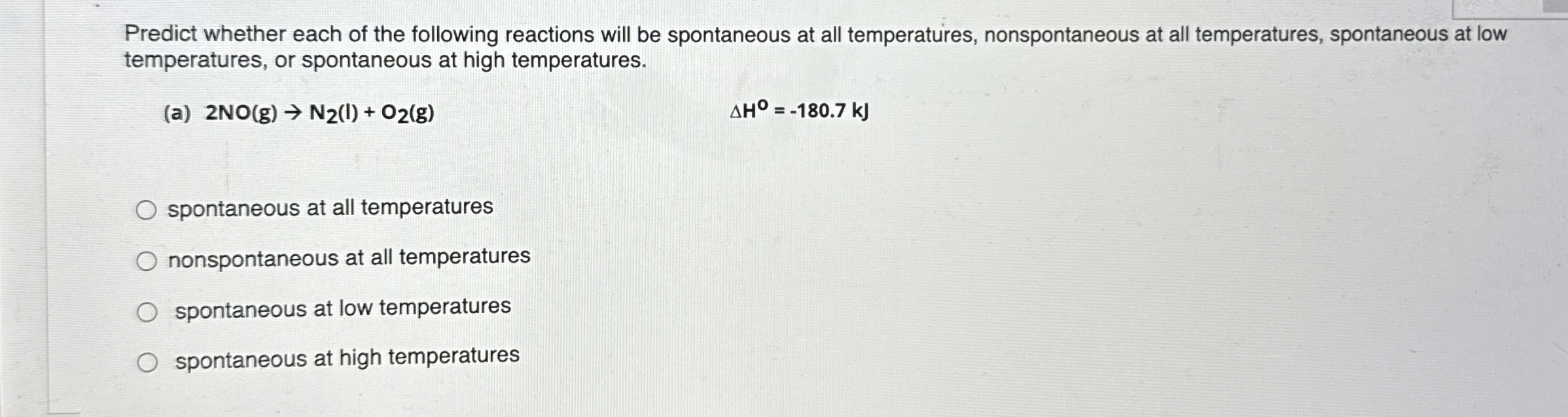Solved Predict whether each of the following reactions will | Chegg.com