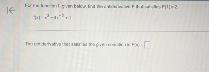 Solved For the function f, given below, find the | Chegg.com