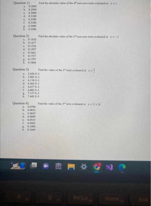 Solved In the first two problems, find the first four | Chegg.com