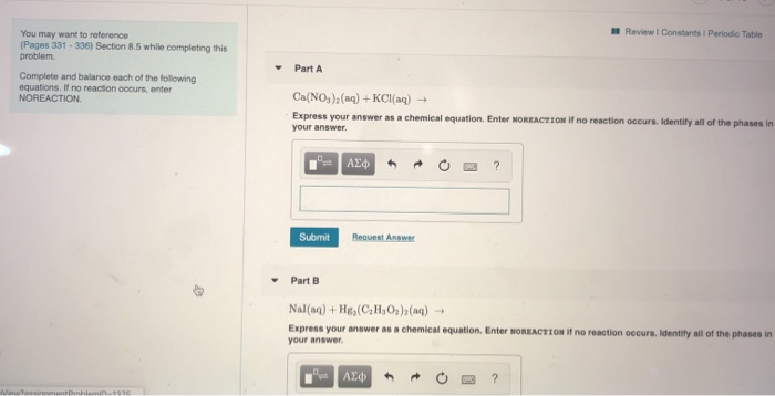 Solved Review Constants 1 Periodic Table You may want to | Chegg.com