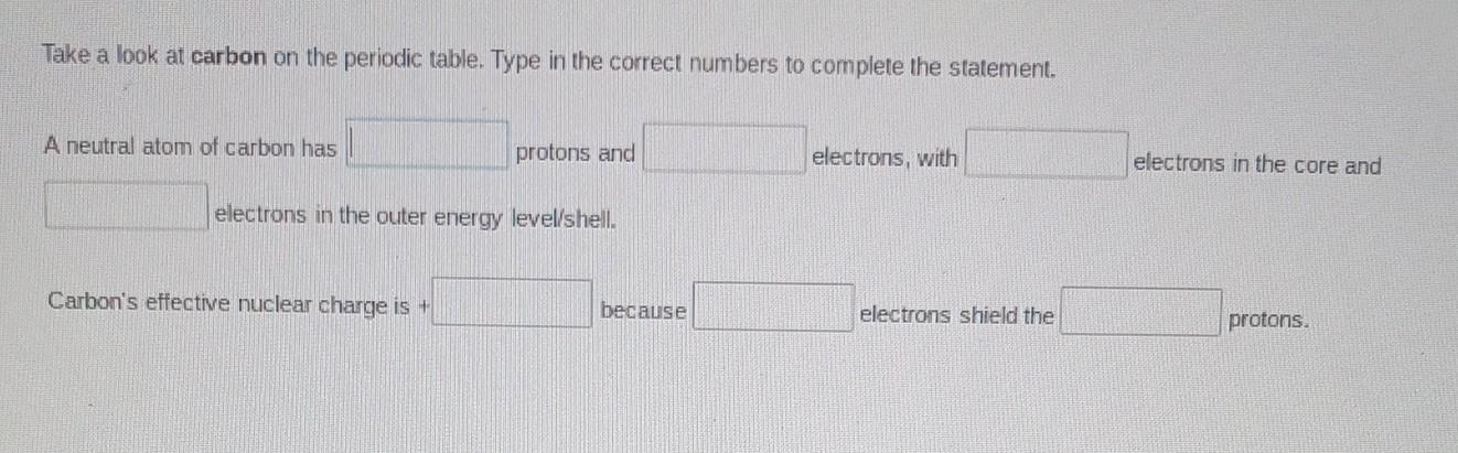 Solved What is EFFECTIVE nuclear charge? The charge that | Chegg.com