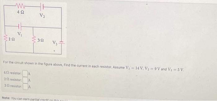 Solved For the circuit shown in the figure above, Find the | Chegg.com