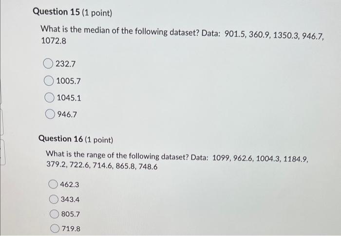 Solved While analyzing a dataset, a researcher makes a stem | Chegg.com