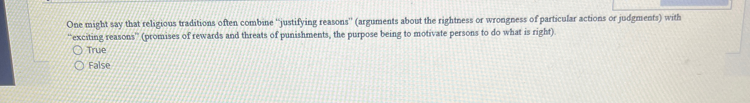 Solved One might say that religious traditions often combine | Chegg.com