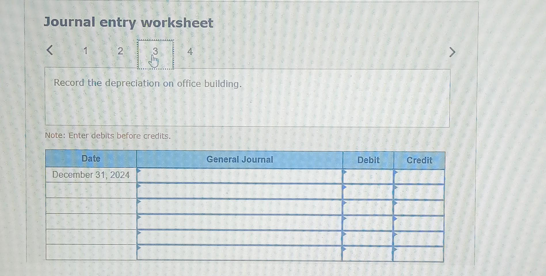 Solved Journal entry worksheet Journal entry | Chegg.com